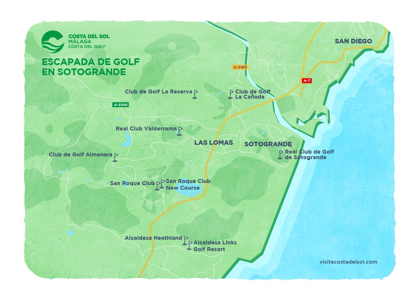 Escapada de Golf en Sotogrande: conoce sus exclusivos campos de golf