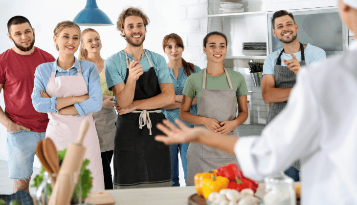 Three ideas for culinary team building activities