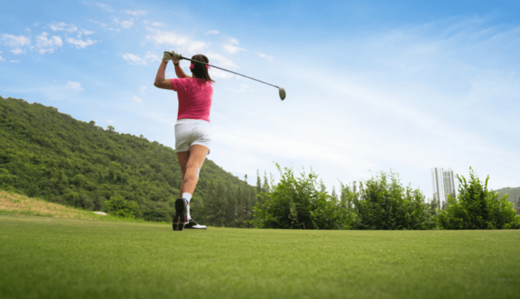Three steps to mastering a draw in golf