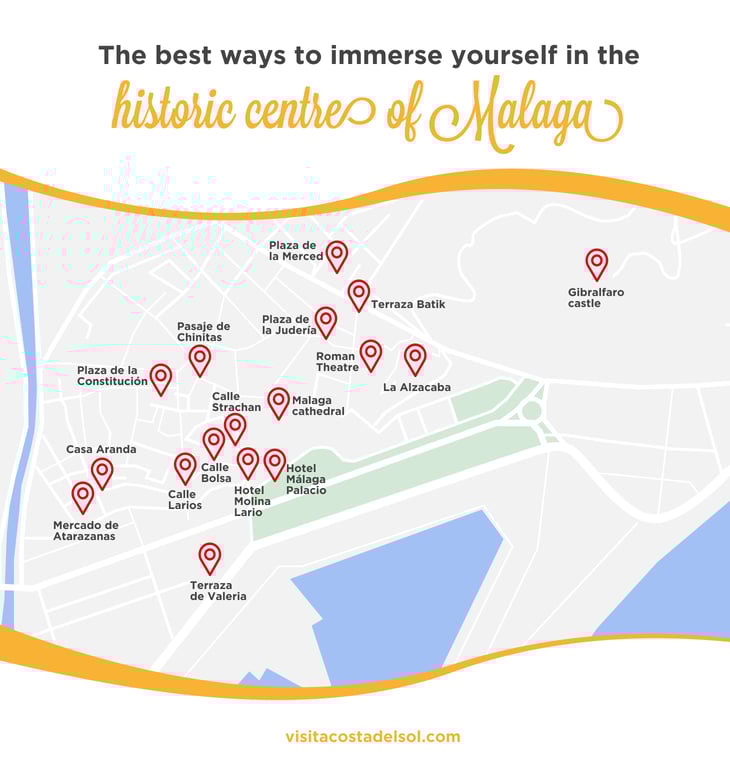 Discover Malaga historic centre: the best things to do and see