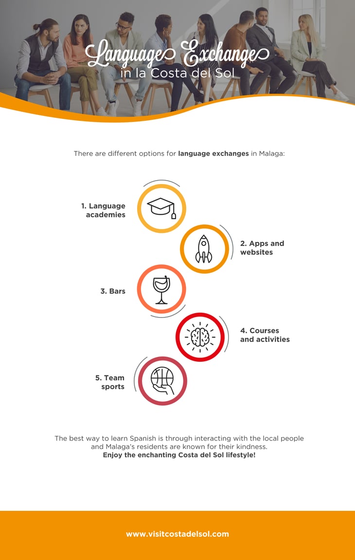 Language Exchange in Malaga: Where to Go